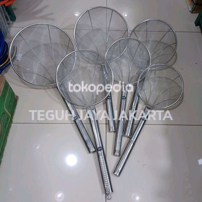 Promo Saringan Atau Serok Gorengan Ukuran 24cm Diskon 23% Di Seller ...
