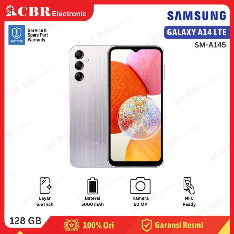 Jual Smartphone SAMSUNG Galaxy A14 (4/128GB - 6/128GB) SM-A145 di Seller CBR Nagoya Hill ...