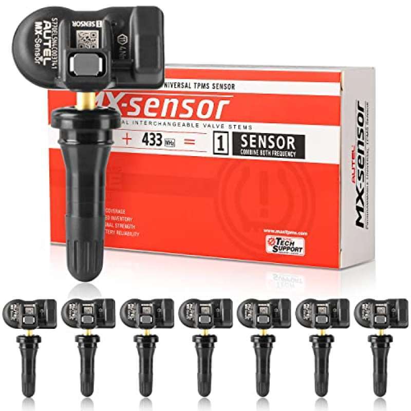 Jual Autel TPMS Sensor MX-Sensor, 315MHz + 433MHz Dual Frequency Tire Replacement Sensor for All ...