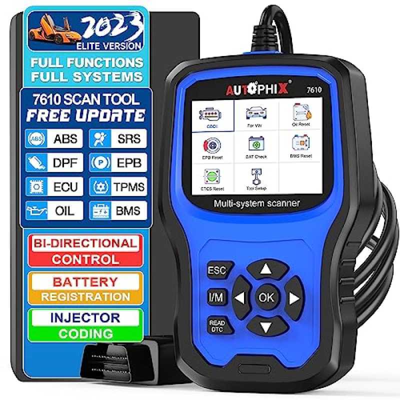 Jual AUTOPHIX 7610 OBD2 Diagnostic Scanner Fit with Volkswagen VW Audi ...