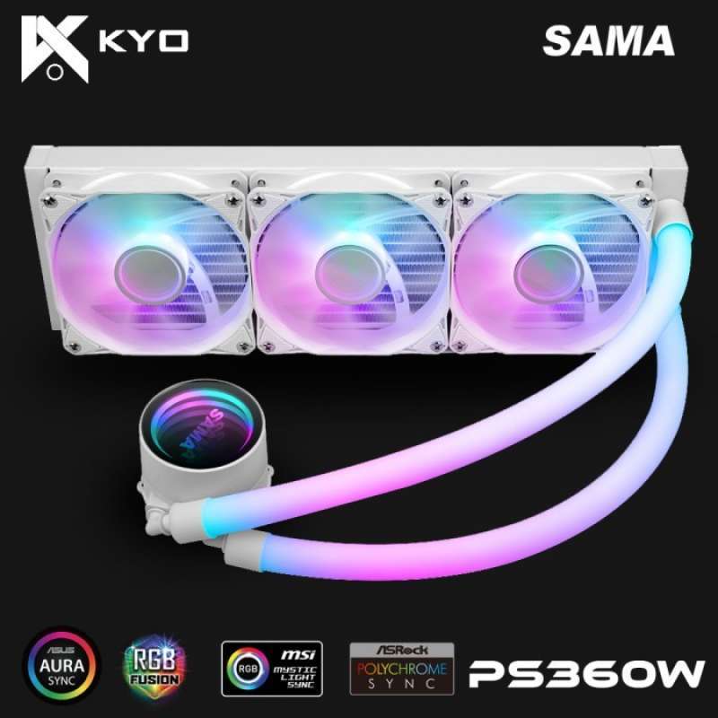 Jual KYO SAMA PS360W ARGB AIO Cooling 360mm 360 GARANSI RESMI di Seller ...