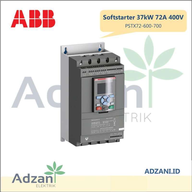 Jual ABB Soft Starter PSTX72-600-70 37kW 1SFA898107R7000 400V softstarter di Seller Adzani ...