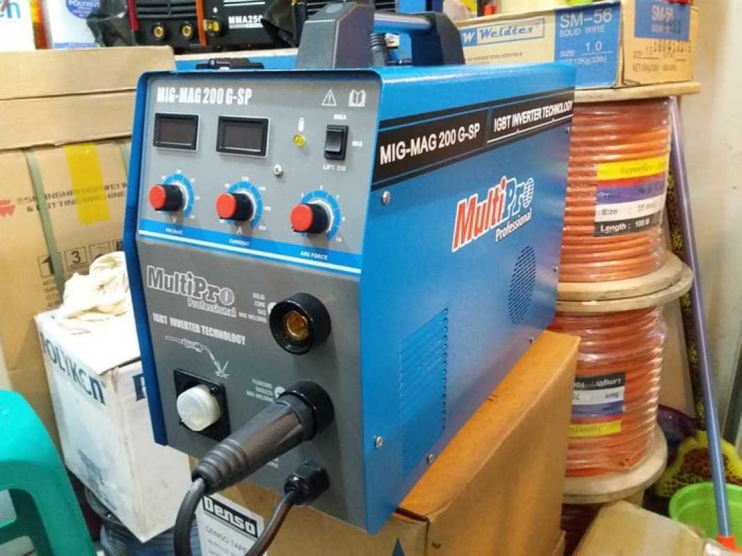 Jual Mesin Las Multipro Mig Mag 200 Gsp 3 In 1 Tanpa Gas Co Mma Tig ...