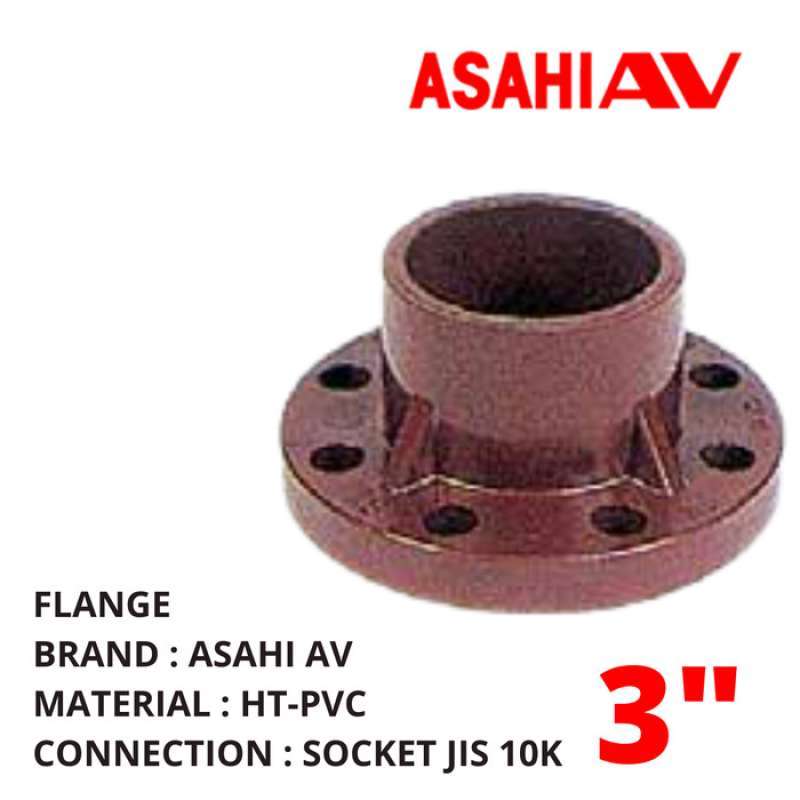 Promo Flange Ht-pvc Jis 10k - Asahi ( Japan ) - 3 Inch Diskon 23% Di Seller Bendeta Store ...