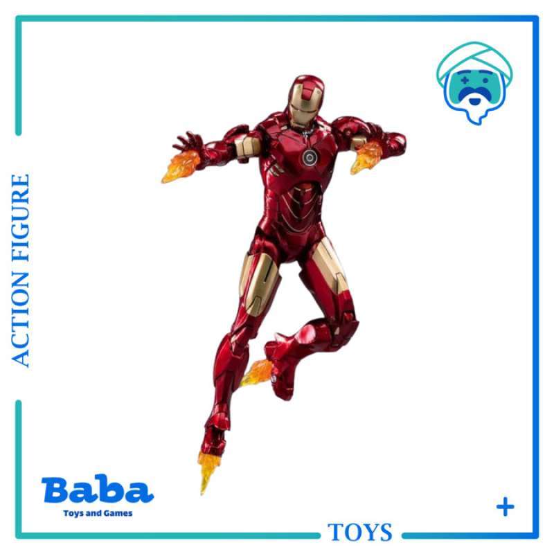 Promo Mainan Figure Marvel Avengers Zd Toys Iron Man Mark 4 / Ironman ...