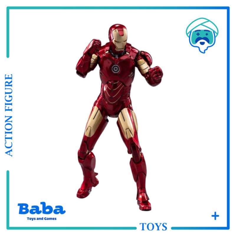 Promo Mainan Figure Marvel Avengers Zd Toys Iron Man Mark 4 / Ironman ...