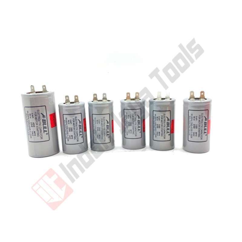 Promo Bull Kapasitor Starting Capacitor 250v 250 Vac Pompa Kompresor ...