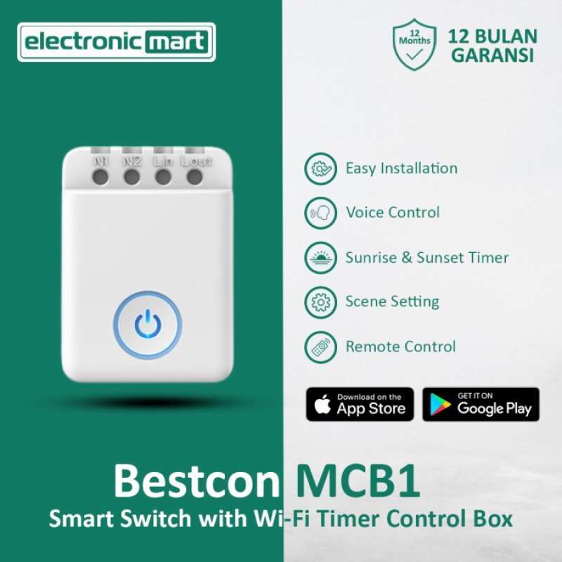 Promo Broadlink Wifi Control Box MCB1 Pack + Time Scheduled 4 Packs ...