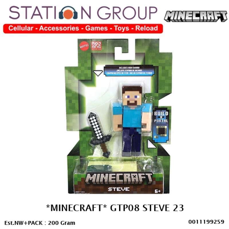 Jual MINECRAFT GTP08 STEVE 23 -ACTION FIGURE di Seller STATION GROUP ...