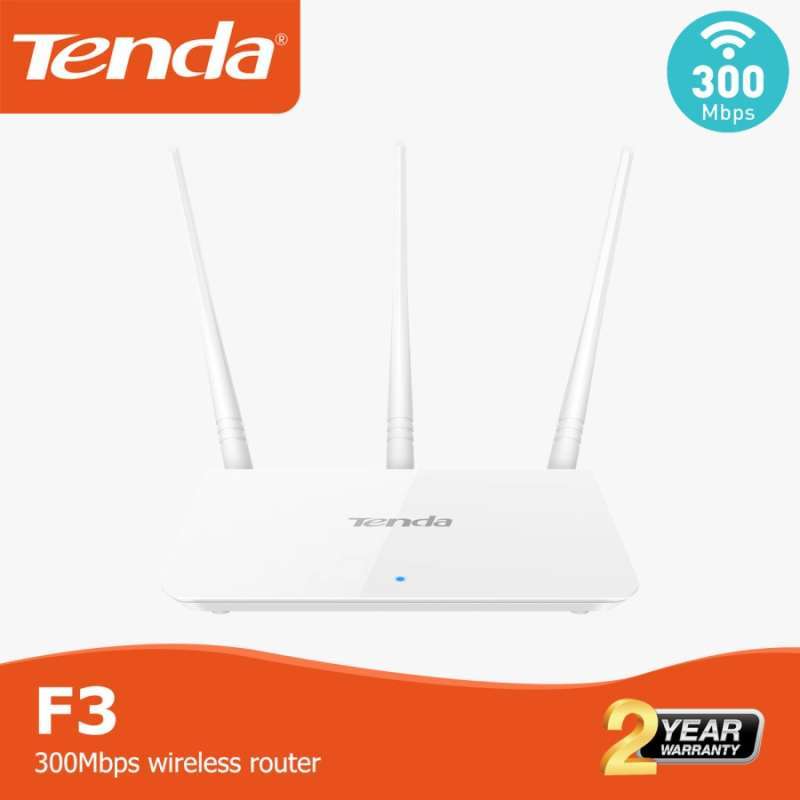 Jual Tenda F3 300mbps Easy Setup Router 3 Antenna Di Seller Sivali Indo ...
