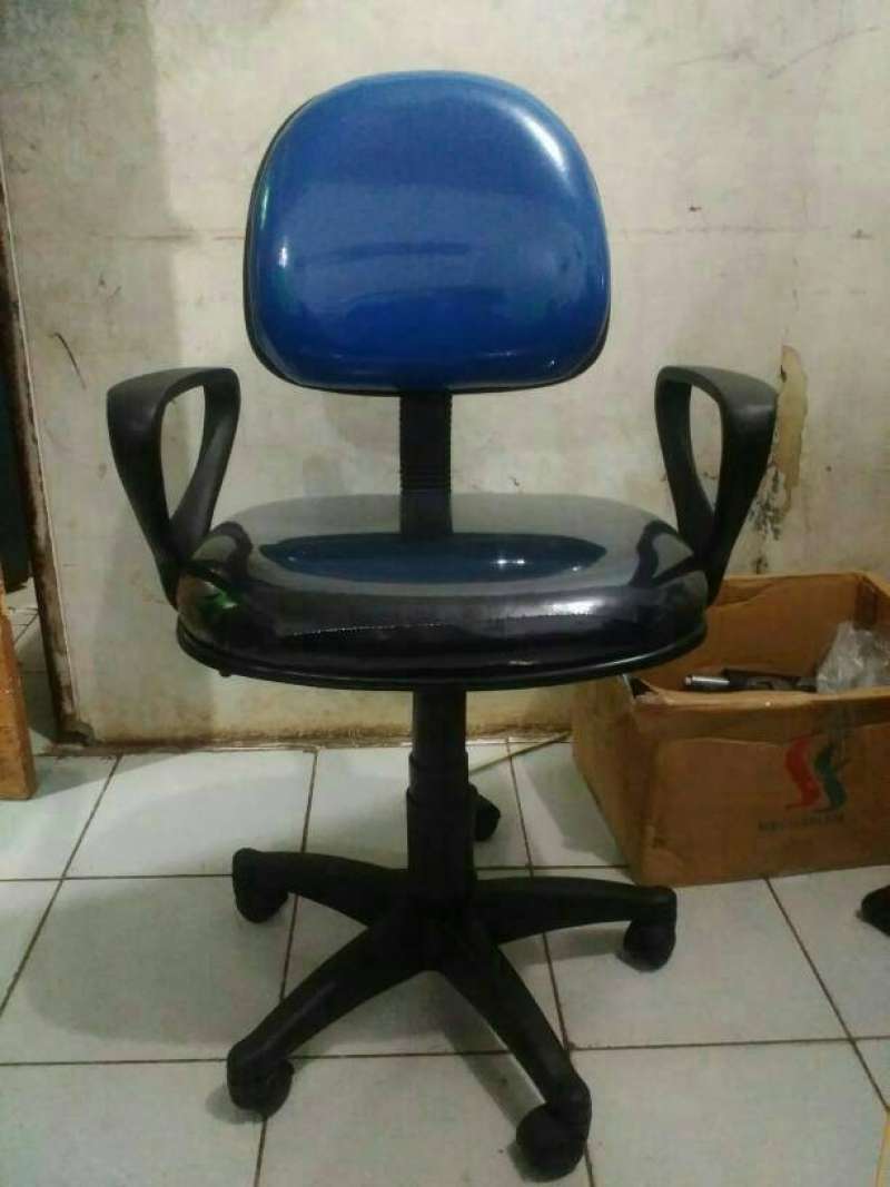 Promo Toko Kursi Kerja Staf, Komputer, Receptionist, Fronline Biru ...