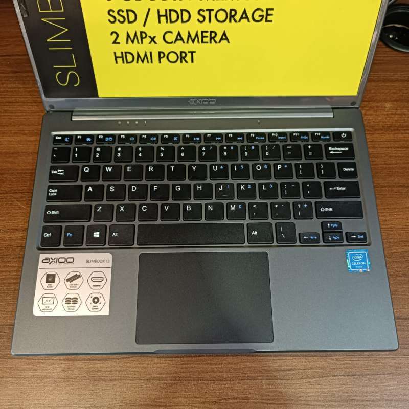 Jual Axioo Slimbook 13 S1 Intel N4020 6gb 256gb Ssd 13 Wqxga Ips Windows 10 Pro Di Seller ...