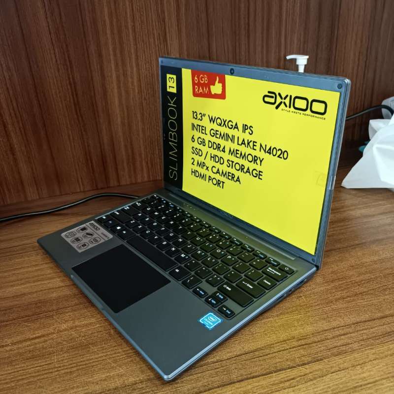 Jual Axioo Slimbook 13 S1 Intel N4020 6gb 256gb Ssd 13 Wqxga Ips ...