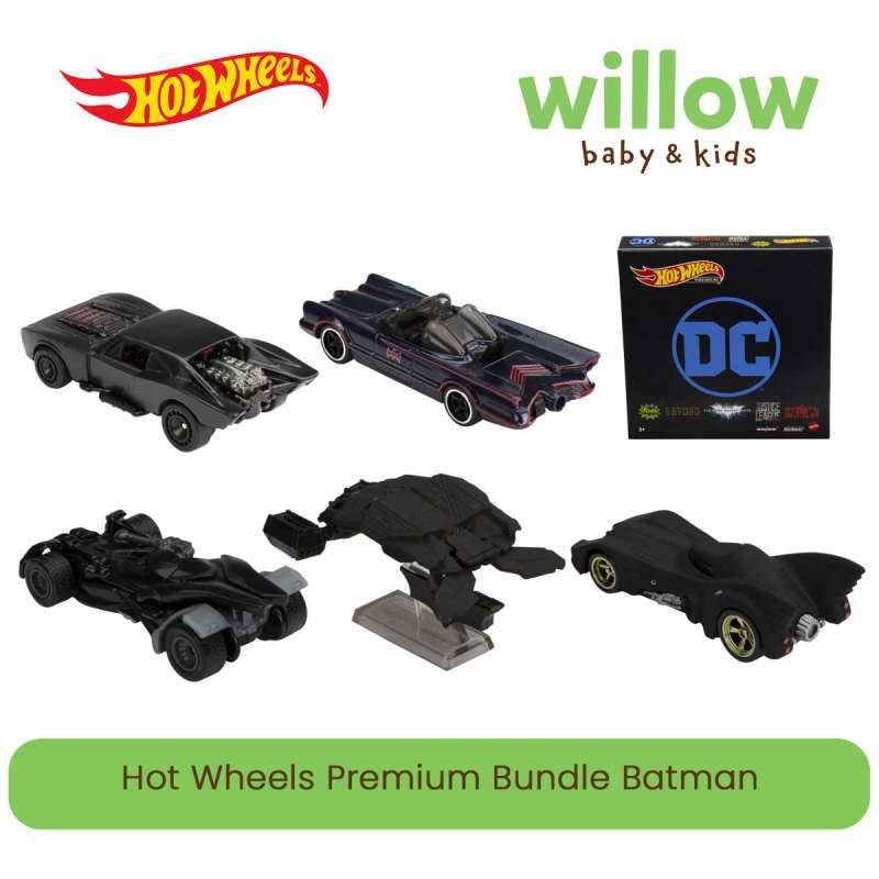 Jual Mainan Diecast Mobil - Hot Wheels Premium Bundle Batman di Seller ...