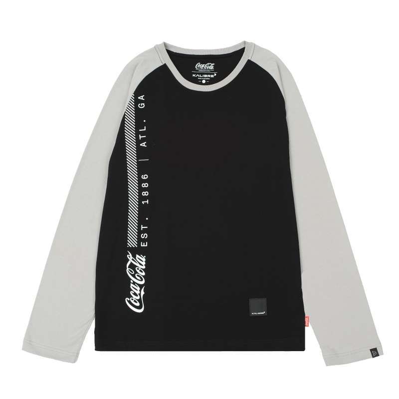 Jual Kalibre T Shirt Tangan Panjang Coca Cola Black Light Grey 980996 Di Seller Kalibreid