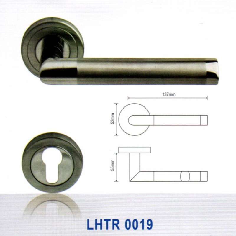 Jual Handel Pintu Dekkson Lhtr 0019 Black Lever Handle Dekson 0019 ...