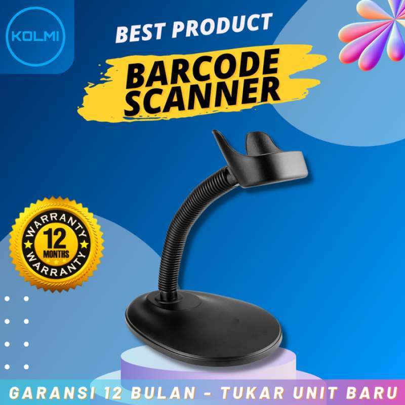 Promo Kolmi Barcode Scanner Stand Standing Dudukan Tiang Barcode Kl100 ...