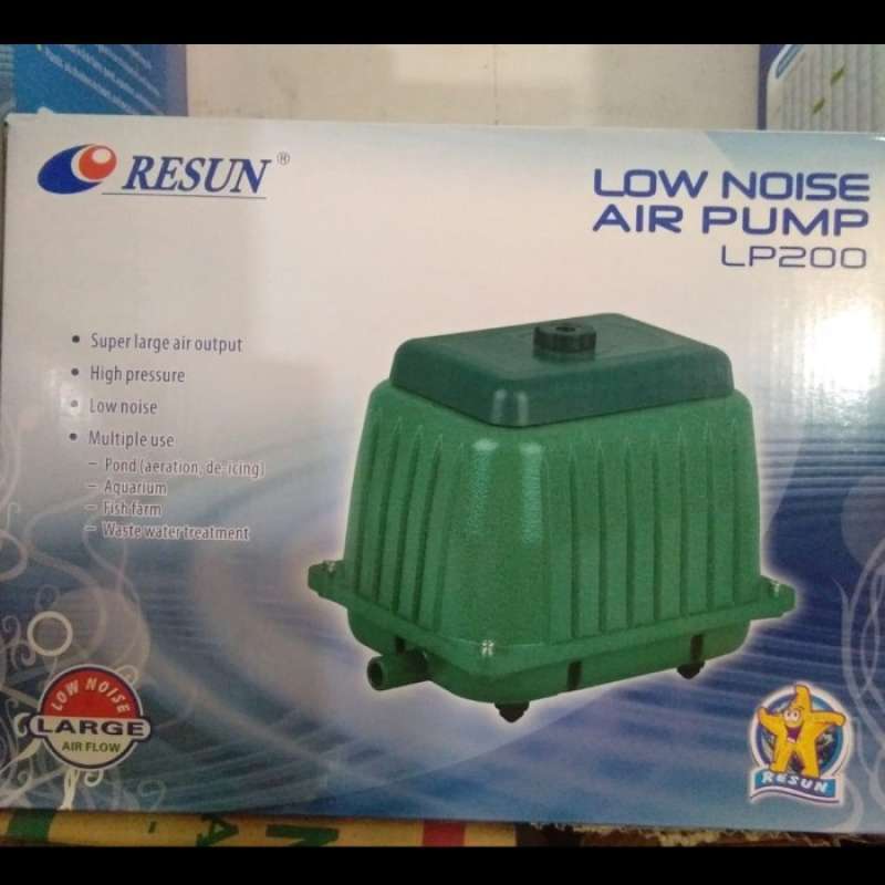 Promo Resun Lp 200 Aerator Kolam/ Pompa Udara/Aerator Resun Lp 200/Air ...