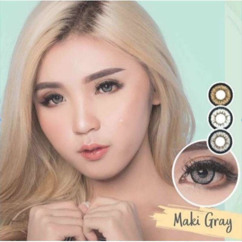 Promo Softlens Maki Gray Dream Color Minus / Soflens Korea Kemasan ...