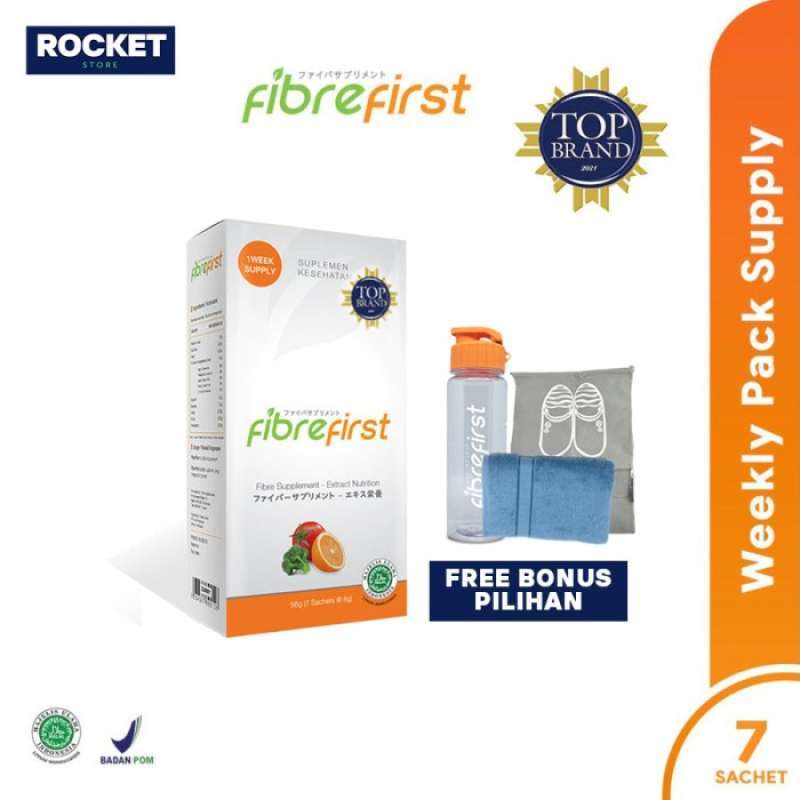 Promo Fibre First 7 Sachet 1 Weeks Supply 56gr - Fiberfirst Suplemen Serat Diskon 23% Di Seller ...