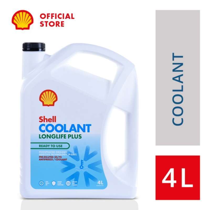 Jual Shell Coolant Longlife Plus (4L) di Seller Dorami Shop - Harapan ...