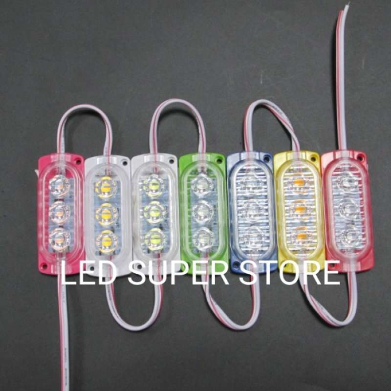 Promo Modul Ultrasonic 2835 3 Led 3 Mata Tipe 6023 24v 100pcs