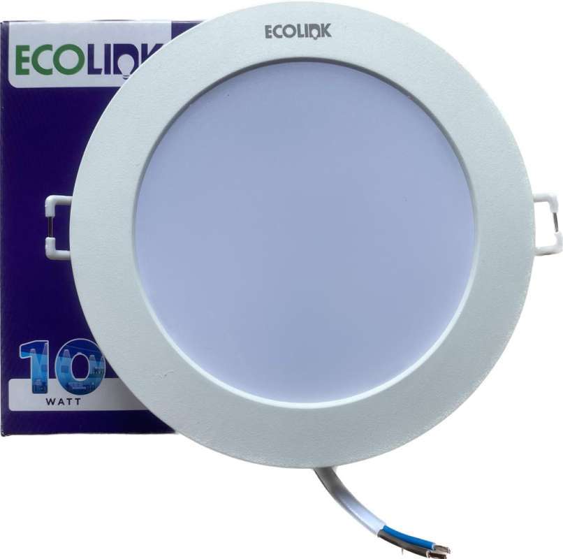 Jual Lampu Downlight Plafon Led Ecolink 10w 10 Watt W Cahaya Terang Merata Garansi Resmi 1 Tahun