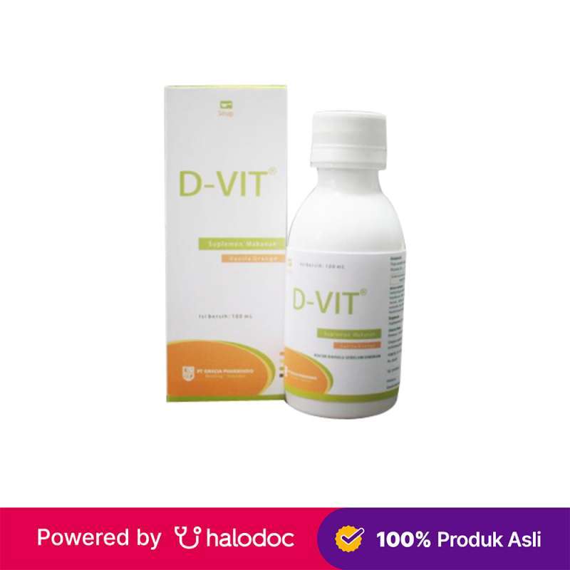 Jual D-vit Syrup 100 Ml Di Seller Apotek Halomedika Tirta Raya Sidoarjo ...