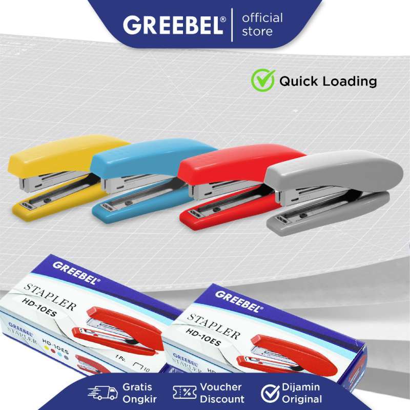 Promo Greebel Stapler Hd-10es /staples/cekrekan /jegrekan/stepler ...