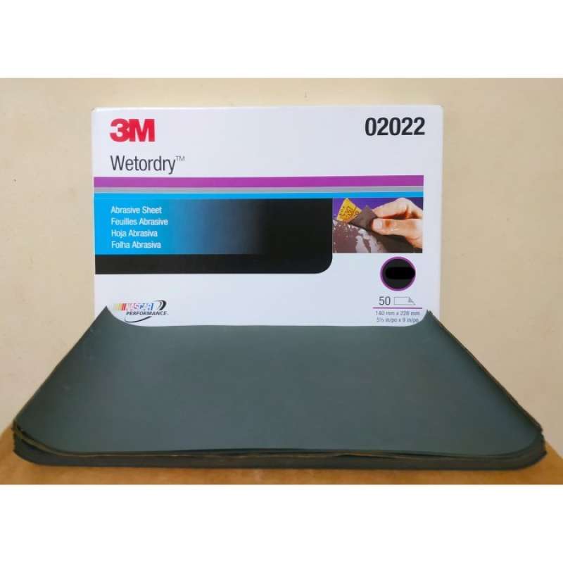 Promo Wetordry Abrasive Sheet Kertas Amplas lembaran 3M 401Q - grade ...