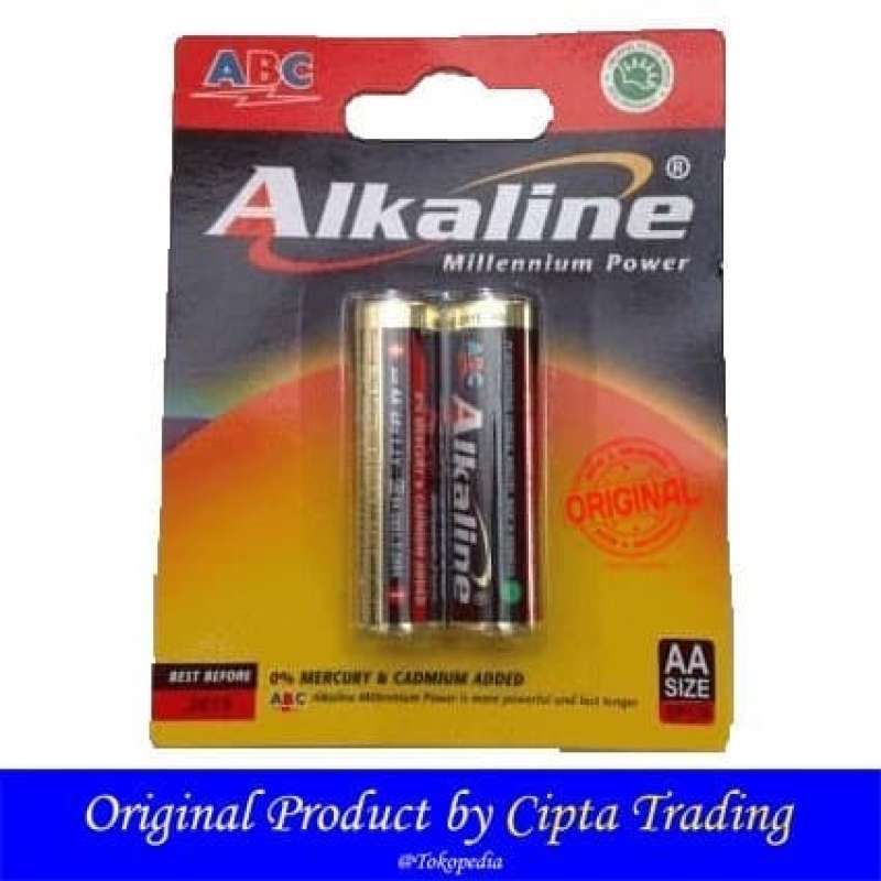 Promo Abc Alkaline Battery Aa (1 Box 24 Pairs) Diskon 23% Di Seller ...