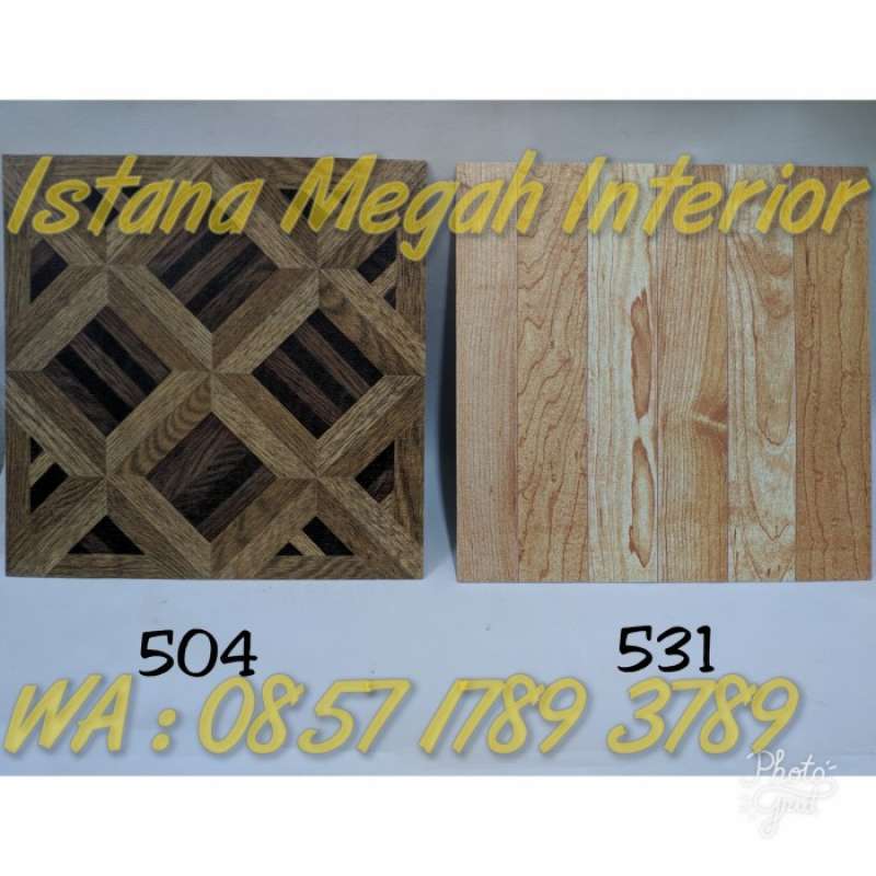 Promo Lantai Vinyl Tile Motif Kayu Marmer 30 X 30 Diskon 23% Di Seller ...