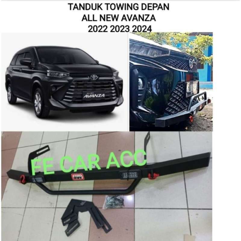 Promo TANDUK TOWING BEMPER DEPAN MOBIL ALL NEW AVANZA 2022 2023 2024 ...