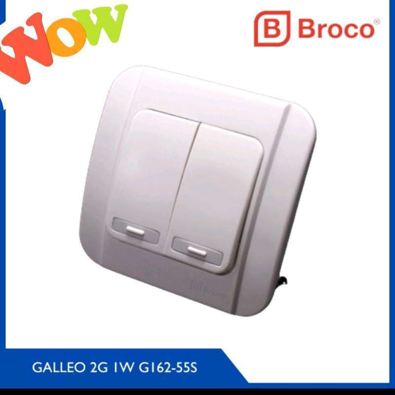 Jual Saklar Serie Double Inbow Broco 💯 Harga Murah & Kualitas Terbaik ...