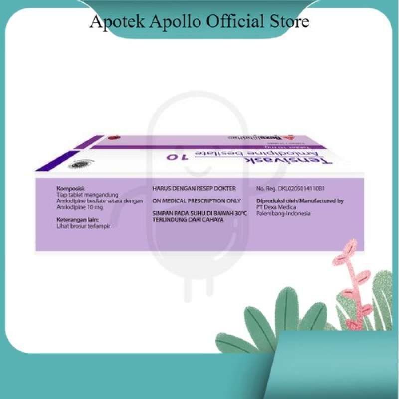 Jual Tensivask 10 Mg Box 50 Tablet Di Seller Apotek Apollo Official ...
