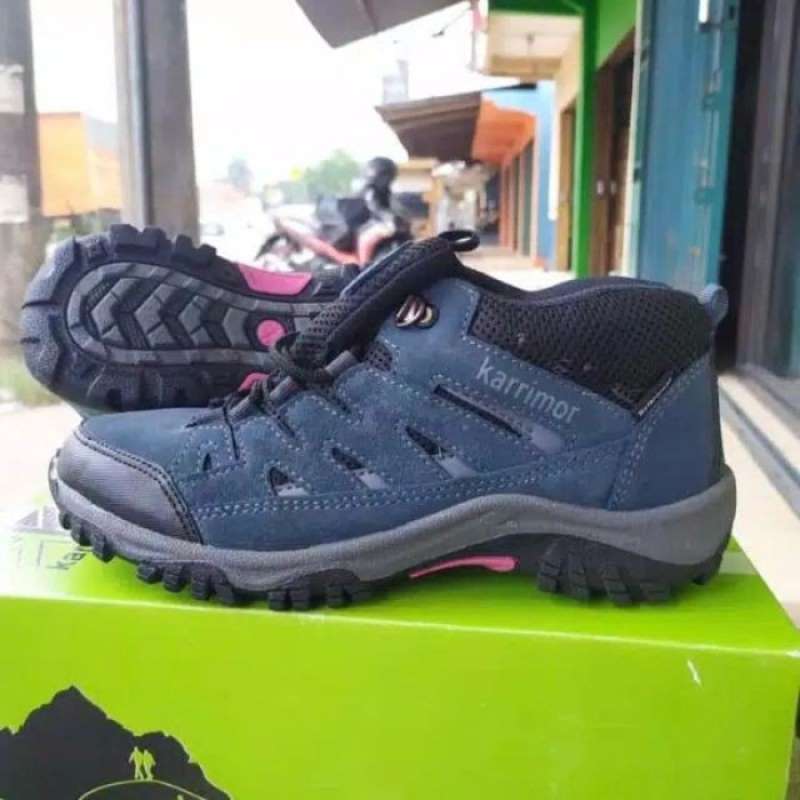 Jual Sepatu Hiking Wanita Waterproof Gunung Outdoor Tracking Camping ...