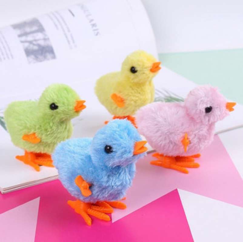 Jual Mainan Anak Ayam Pitik Bisa Berjalan Boneka Hewan Lucu Warna Warni ...
