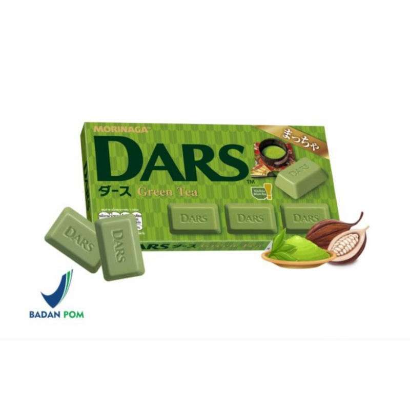Jual DARS Chocolate Khas Jepang Rasa Matcha Green Tea di Seller ...