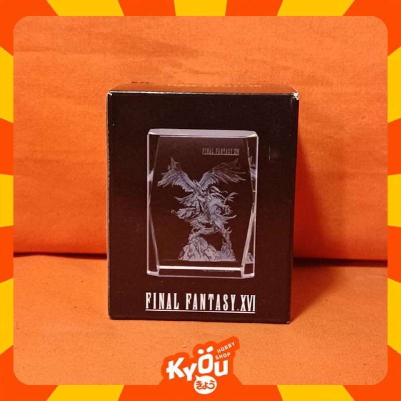Promo Final Fantasy Xvi 3d Crystal Glass Eikon Shiva, Phoenix Ifrit ...