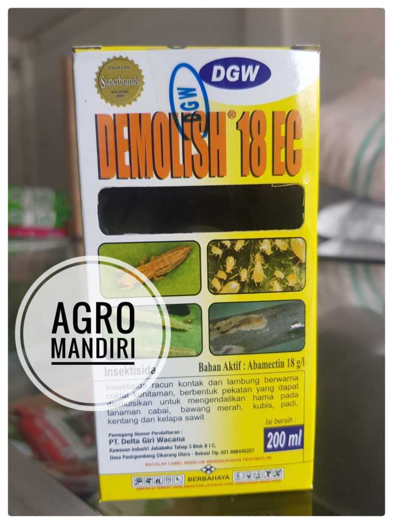 Jual Demolish 18 Ec Insektisida 💯 Harga Murah & Kualitas Terbaik April 2026