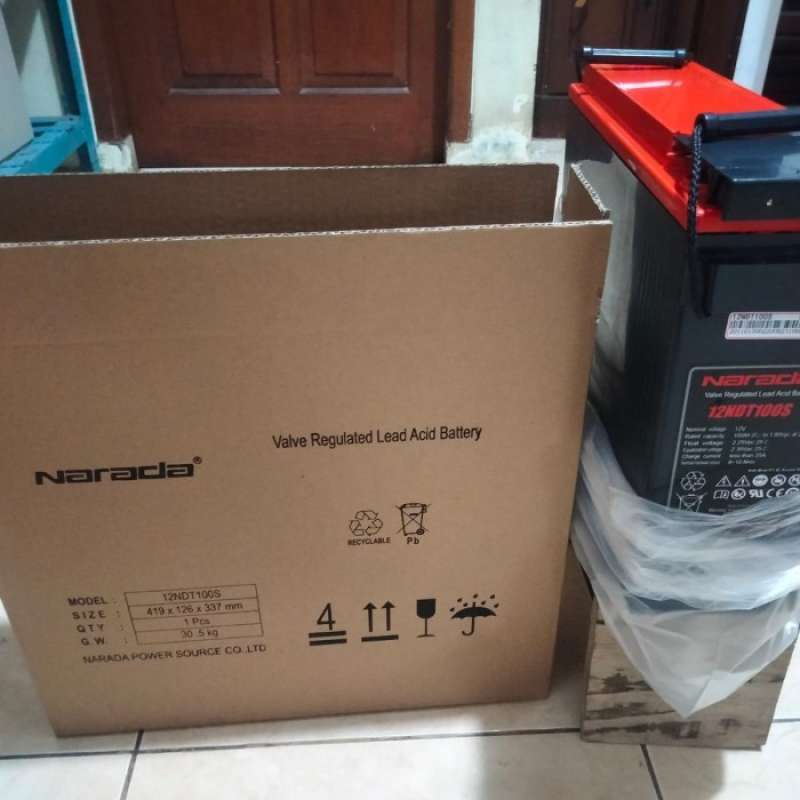 Promo Battery Vrla Merek Narada 12v 100ah New Diskon 23% Di Seller Hamra Store - Kalibata, Kota ...