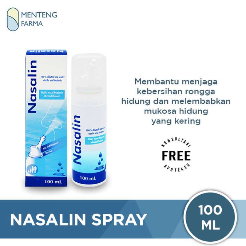 Promo Nasalin Daily Nasal Hygiene Microdiffusion Spray 100 mL Diskon 23 ...