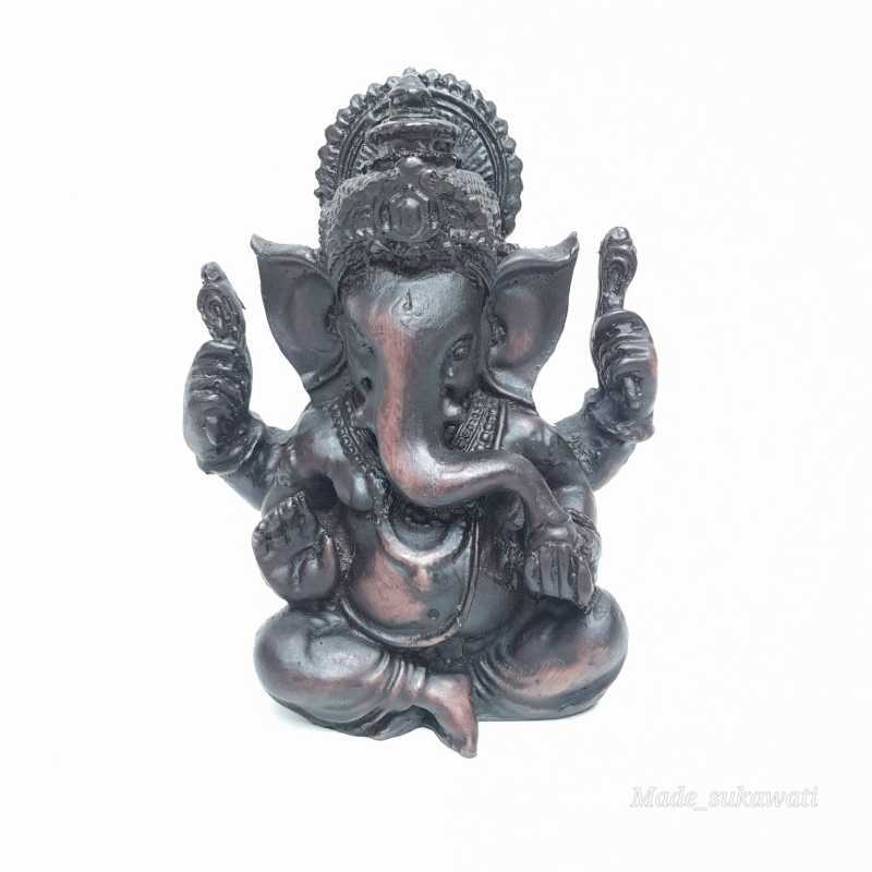 Jual Patung Ganesha Resin 14cm Duduk Bersila Kerajinan Handmade Bali Di ...