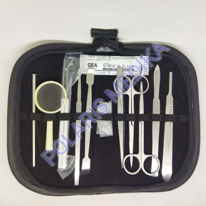 Jual Alat Bedah Hewan / Disecting Set Kit / Disekting Set / Dishecting ...