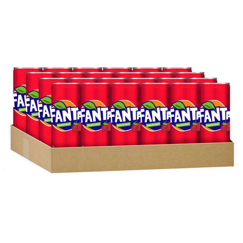 Promo Paket Kartonan Fanta Strawberry Slim Can Minuman Ringan 250 mL ...