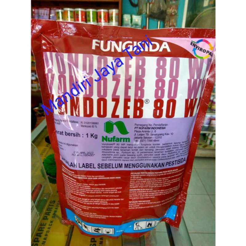 Promo FUNGISIDA VONDOZEB 80WP KEMASAN 1KG - SELERA_KITA STORE Diskon 50 ...