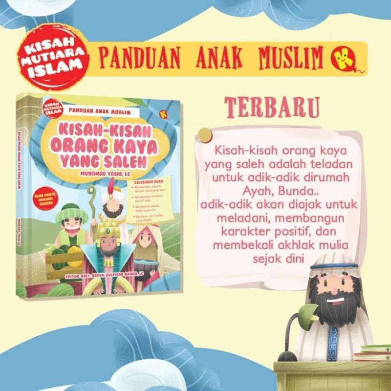 Jual Buku Cerita Anak Islam Kisah Kisah Orang Kaya Saleh Di Seller Pilihan Shop - Harapan Jaya ...