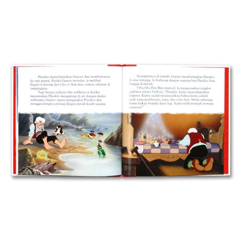 Jual Buku Cerita Disney Pinokio (Bahasa Indonesia - Original) di Seller ...
