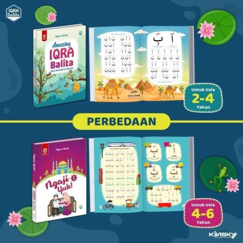 Jual IQRA BALITA JILID 1 - Buku Mengenal Huruf Hijaiyah Berwarna ...