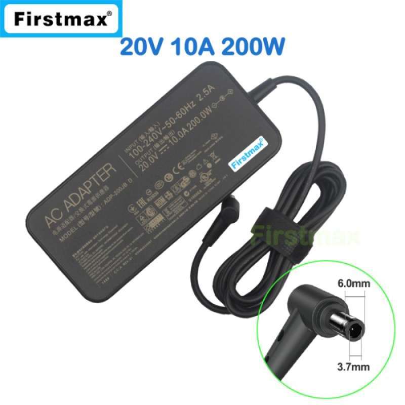 Promo Adaptor charger 20V 10A untuk Asus 200W Gaming F15 FX506HM ...